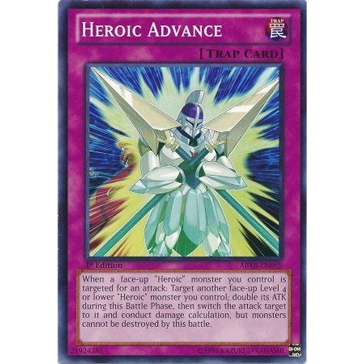 YU-GI-OH! - Heroic Advance (ABYR-EN069) - Abyss Rising - 1st Edition - Common