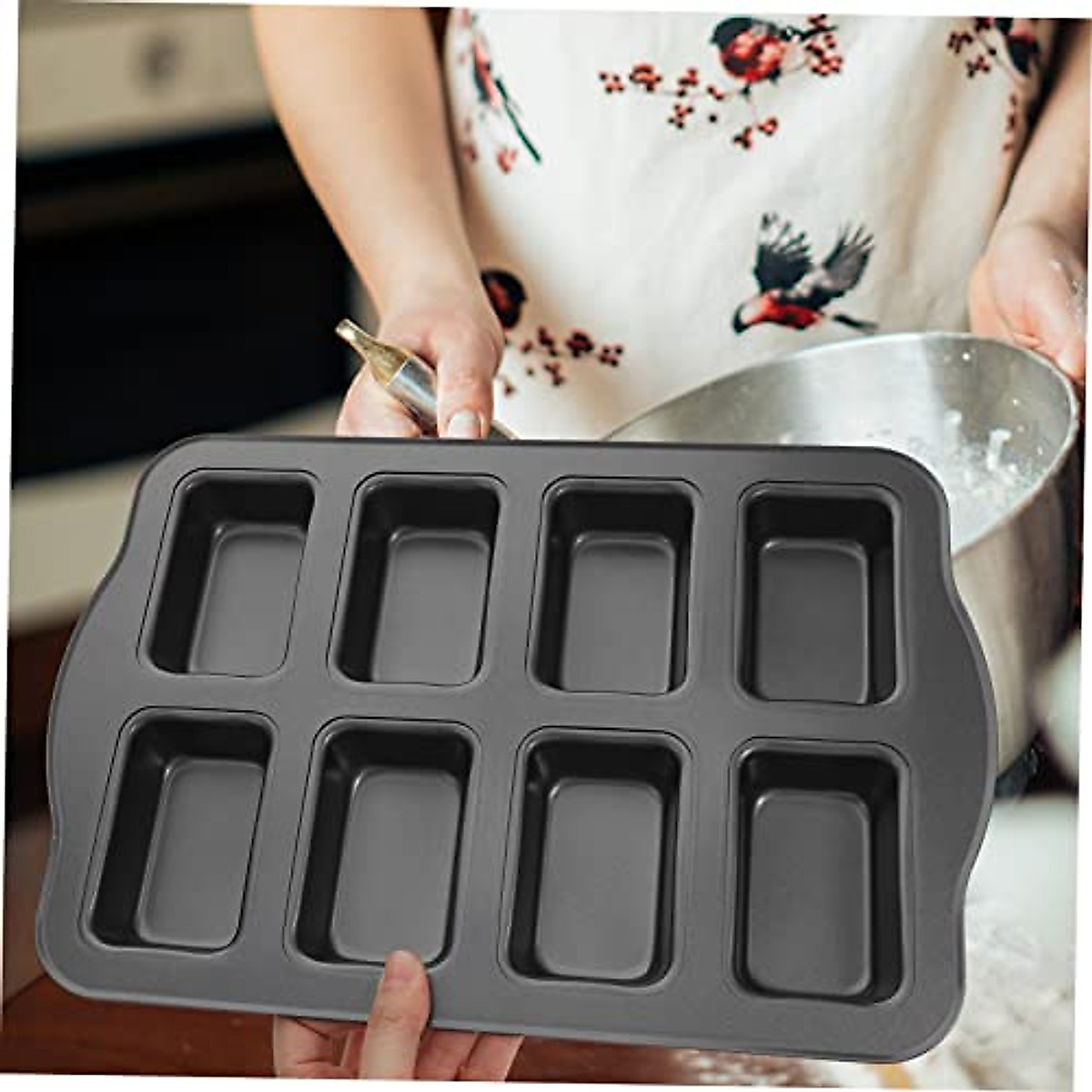 RORPOIR Square Tool Square Cake Pans Square Baking Dish Mini Loaf Tin Mini Loaf Tins Cupcake Tins Bread Pans Square Cupcake Pans Kitchen Cake Pan Small Baking Dish Brownie Muffin To Bake