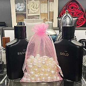 SIAGCRAW 100PCS Mixed Color Organza Bags, 4x6 inches Small Mesh Bags Drawstring, Little Gift Bags for Candy Jewelry Party Wedding Favor Small Presents