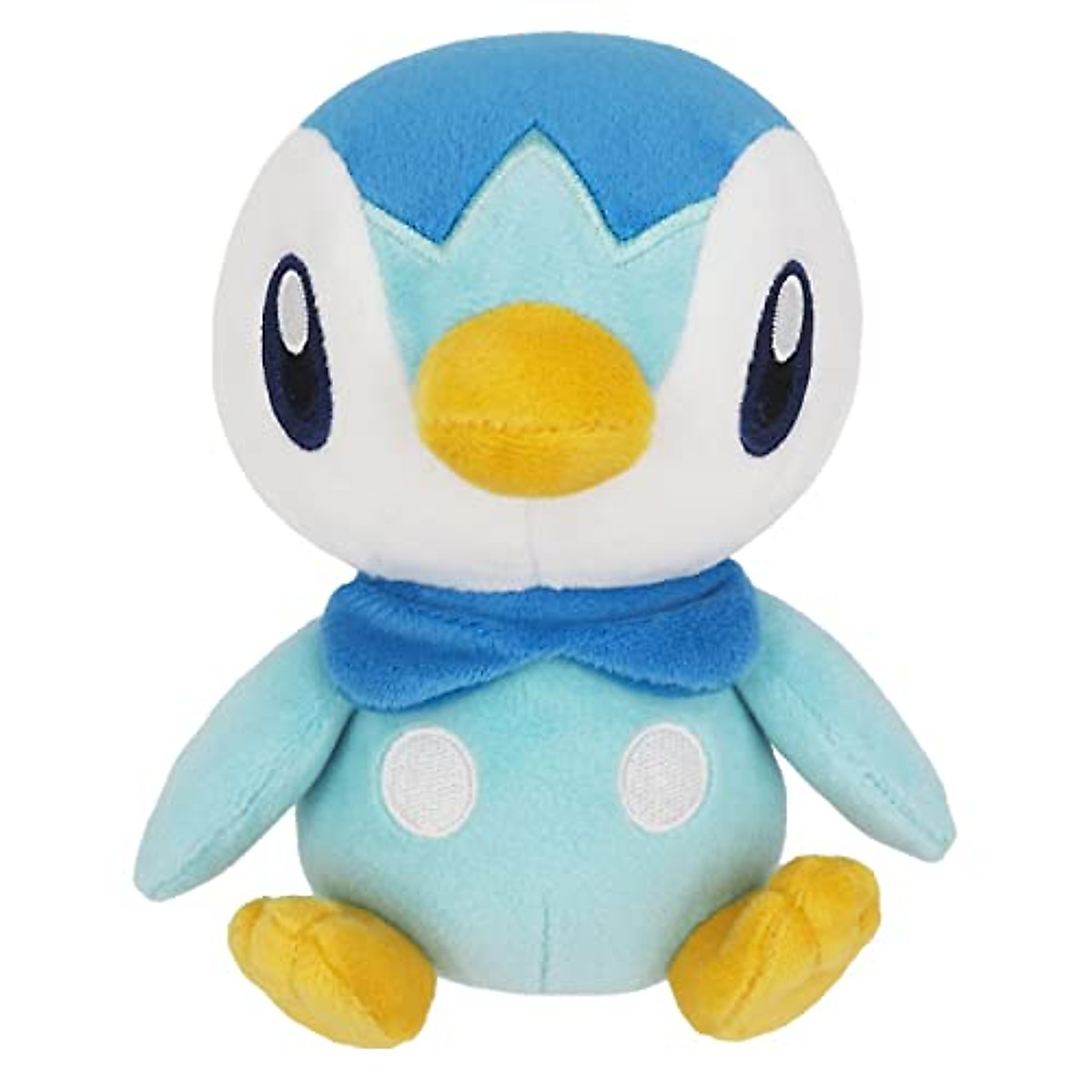 Sanei Pokemon All Star Collection - PP89 - Piplup Plush 6", Blue