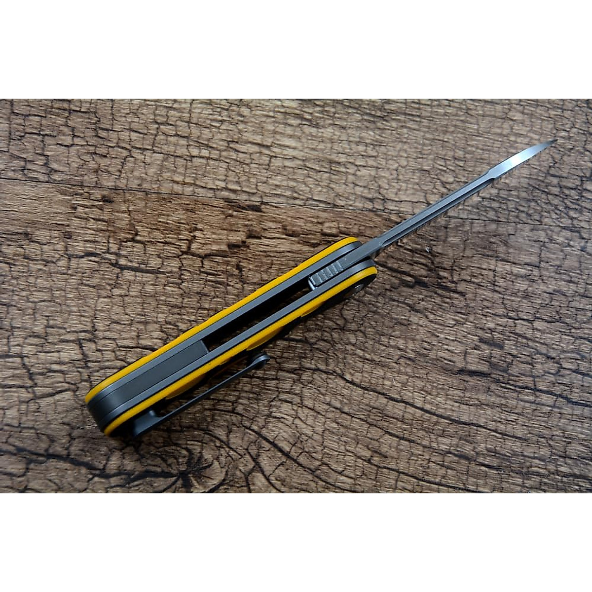 TWO SUN EDC Outdoor Pocket Knife D2 Blade TC4 Titanium G10 Handle TS414