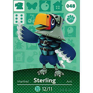 Animal Crossing Happy Home Designer Amiibo Card Sterling 048/100