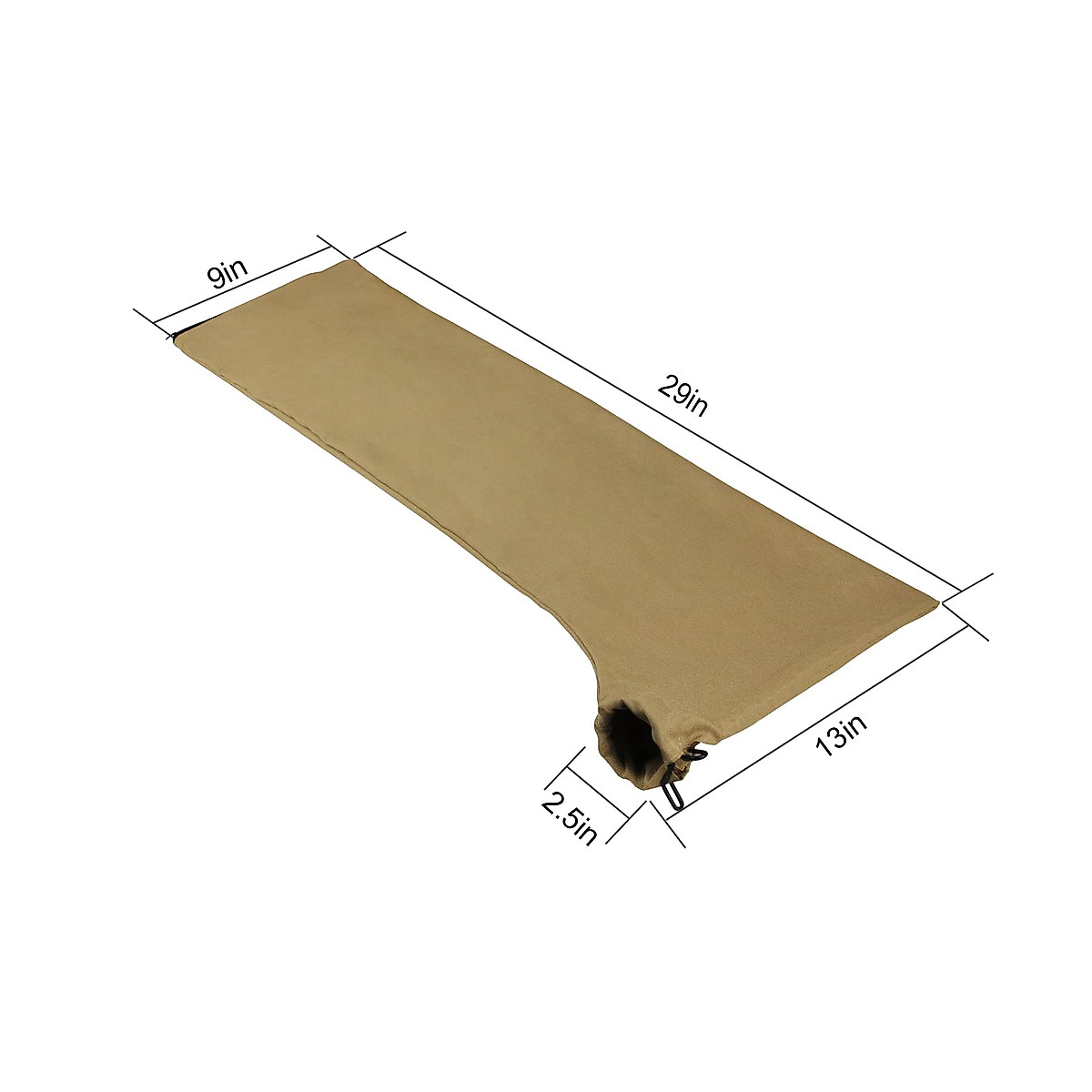 Thaekuns 2 Pack Table Saw Dust Collector Bag for Bosch/Rigid/Ryobi/DeWalt/Kobalt/Skilsaw/Craftsman/Porter/Cable/Delta/Makita/Metabo (10" Tablesaws with 2.5" Dust Port)