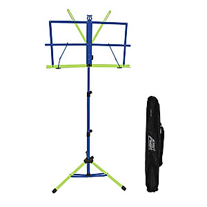 Audio 2000s 60" Height Portable Sheet Music Stand Blue/Green AST4449