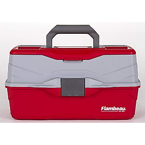 Flambeau Outdoors Classic Tray Tackle Boxes (6383TB, 6383FB)