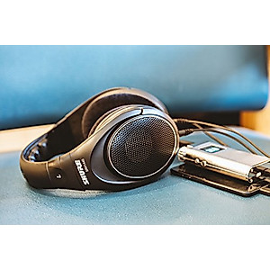 Shure SRH1440 Professional Open Back Headphones - 40mm Neodymium Drivers, Full-Range Audio with Detailed Highs and Rich Bass for Mastering and Critical Listening, Circumaural Design for Natural Sound