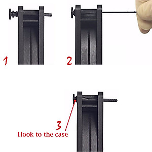 Honbay 20PCS PC Case Fan Soft Silicone Anti Noise Reducing Vibration Screws Fan Rivet for PC Case Fan or CPU Fan