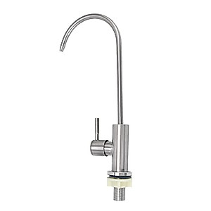 VTOSEN Kitchen Water Filter Purifier Faucet 304 Stainless Steel 360° Rotation Thickened Water Filtration Faucet for Kitchen Living Room