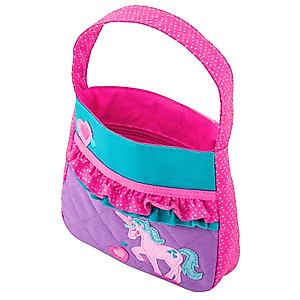 Stephen Joseph Girls Quilted Unicorn Purse and Wallet