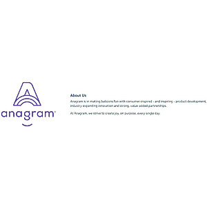 Anagram Licensed Birthday Balloons, Intended for Cookie Monster Theme Collection, Party Accessory, Multicolor, 6 Piece Set