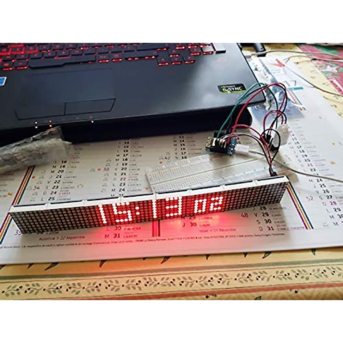 ACEIRMC 5pcs ESP8266 ESP-12 ESP-12F NodeMcu Mini D1 Module WeMos Lua 4M Bytes WLAN WiFi Internet Development Board Base on ESP8266 ESP-12F for Arduino,Compatible with WeMos D1 Mini