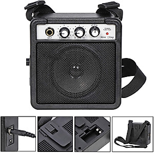 Saturnpower 30" Beginner Electric Guitar with 5W Amp and Accessories Pack Guitar Bag for Kids/Girls/Boys/Beginners (Blue)