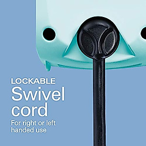 Hamilton Beach Professional 5-Speed Electric Hand Mixer with Snap-On Storage Case, QuickBurst, Stainless Steel Twisted Wire Beaters and Whisk, Mint (62658)