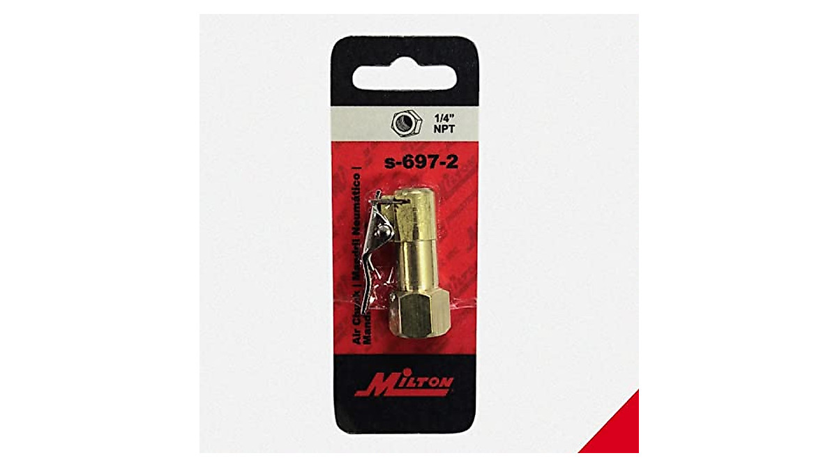 Milton Euro Style Air Chuck - Hands-Free Tire Inflation