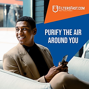 Filters Fast Compatible Replacement for 3M Filtrete FAPF02 Air Purifier Filter 15 1/4 inches x 8 7/8 inches x 15/16 inches