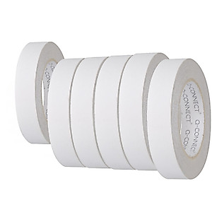 Q-Connect Clear Double-Sided Tape, 25 mm KF02221 - Pack of 6