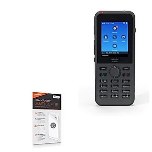 BoxWave Screen Protector Compatible with Cisco Wireless IP Phone 8821 - ClearTouch Anti-Glare (2-Pack), Anti-Fingerprint Matte Film Skin for Cisco Wireless IP Phone 8821