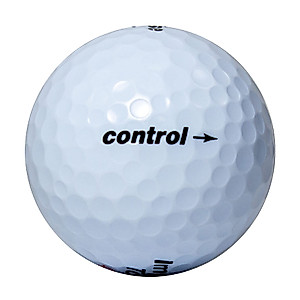 JEF WORLD OF GOLF Impulse Tour 3 Piece Construction Premium Golf Balls, White, 12-Pack