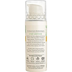 Burt's Bees Sensitive Solutions Calming Day Lotion with Aloe and Rice Milk, 98.8% Natural Origin, 1.8 Fluid Ounces