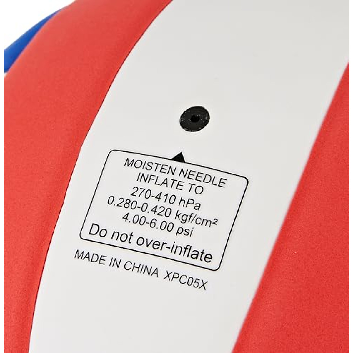Mikasa Competitive Class Volleyball (Red/White/Blue)