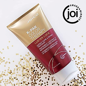 K-PAK Color Therapy Luster Lock Instant Shine & Repair Treatment | For Color-Treated Hair | Boost Color Vibrancy | Repair Breakage | With Keratin & Argan Oil | 5.1 Fl Oz