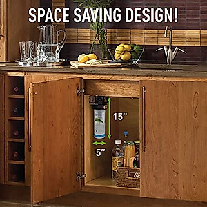 Pentair Everpure H-54 Quick-Change Filter Cartridge, EV925268, For Use in Everpure H-54 Drinking Water System, 750 Gallon Capacity, 0.5 Micron