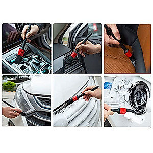 brushdepot Car Wash Brush Set - Perfect for Sparkling Wheels and Tires