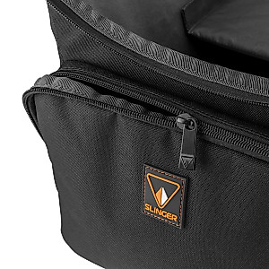 SLINGER Padded Printer Carrying Case for DNP QW410 4.5" Dye Sublimation Printer with Media Roll