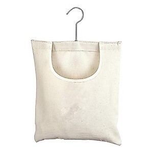Clothes Pins Bag Holder Oxford Cloth Bag with Steel Hook ，Suitable for Home, Balcony, Travel Portable and So On(Bag)