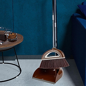Broom with Dustpan Combo Set Sweeping Set Household B Room Dustpan Set Broom Set Dust Pan and Broom Set Small Broom Dust Broom Outdoor Broom Household Cleaning Tools Home Essentials