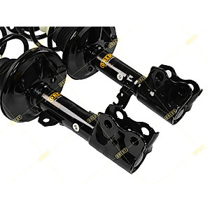 OREDY 2 Front Struts for Toyota Corolla 2009 2010 2011 2013 1.8L USA Built w/ M10 Stud Shock Absorbers w/Coil Spring Assembly - 572598 572597