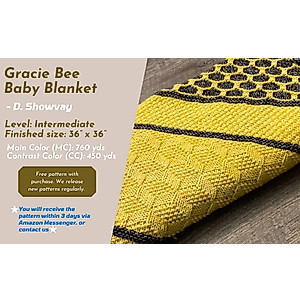 Cotton to The Core Knit & Crochet Heather Yarn, Soft for Babies, (Free Patterns), 6 skeins, 852 yards/300 Grams, Light Worsted Gauge #3 (Jean Blue)