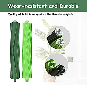 ROBBEAR 1 Set Replacement Roller Brushes Compatible with iRobot Roomba J & I & E Series J7 J7+ i3 i3+ i4 i4+ i6 i6+ i7 i7+ i8 i8+Plus E5 E6 Robotics Vacuum Cleaner Accessories Replacement Parts