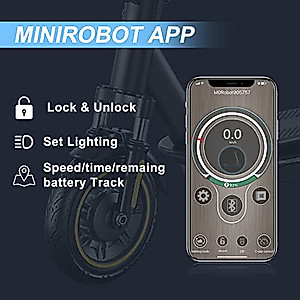 Electric Scooter Adults 500W with App, up to 20 MPH & 30-35 Miles, Folding Scooter for Adults with Double Braking System and W. Capacity 250lbs, UL Certified