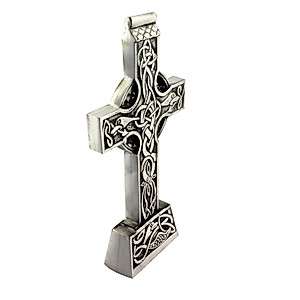Standing Celtic Cross Pewter Home Decor Made in Ireland