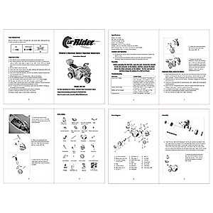 Lil' Rider Ride on Toy, 3 Wheel Motorcycle Trike for Kids by Rockin' Rollers – Battery Powered Ride on Toys for Boys and Girls, 3 - 6 Year Old, Large, Green