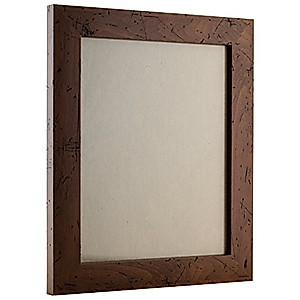 Craig Frames FM26DKW 16 by 20-Inch Picture Frame, Smooth Wrap Finish, 1.26-Inch Wide, Dark Brown