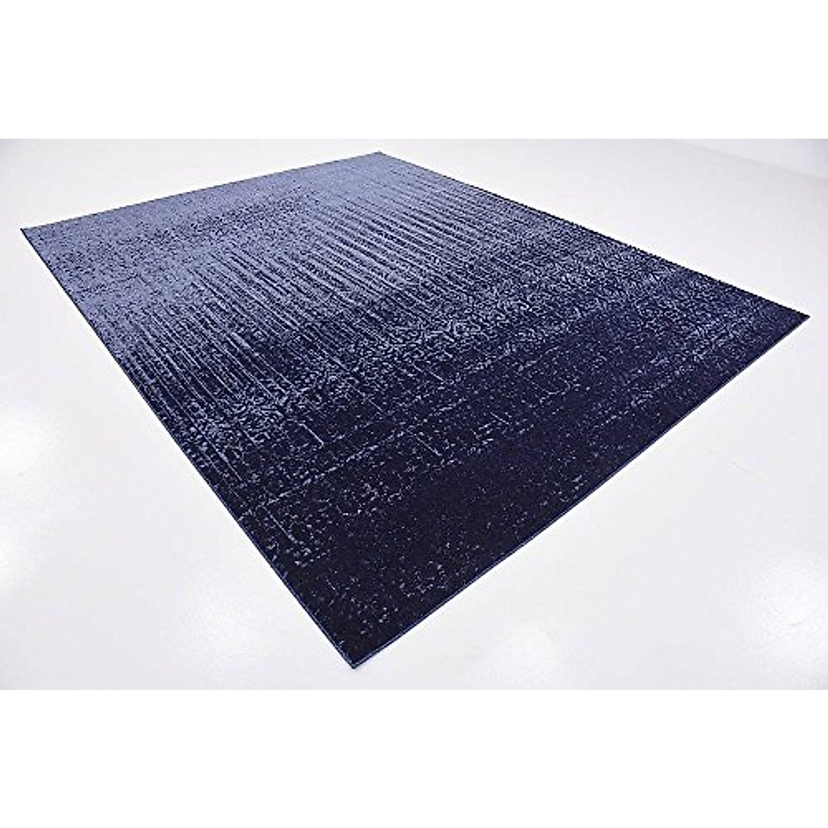Unique Loom Del Mar Collection Area Rug - Jennifer (7' 10" x 10' Rectangle, Blue/ Navy Blue)