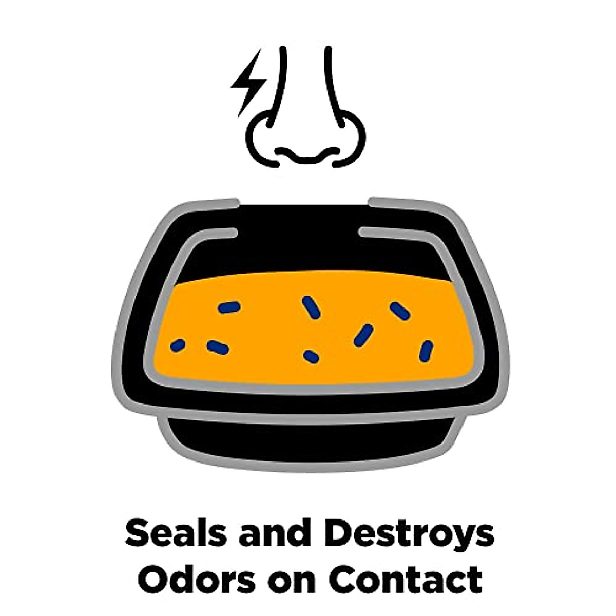 ARM & HAMMER Clump & Seal Odor Sealing Lightweight Multi-Cat Scented Clumping Cat Litter with 7 Days of Odor Control, 18 lbs. (Packing May Vary)