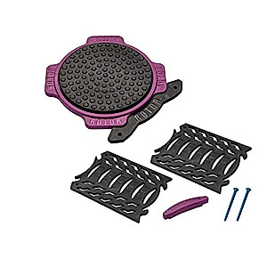 Rotor System USA Swing Perfecting Batting Trainer for Softball and Baseball, Back Foot Rotation, Power Hitter Plate, Baseball Training Equipment - for All Ages