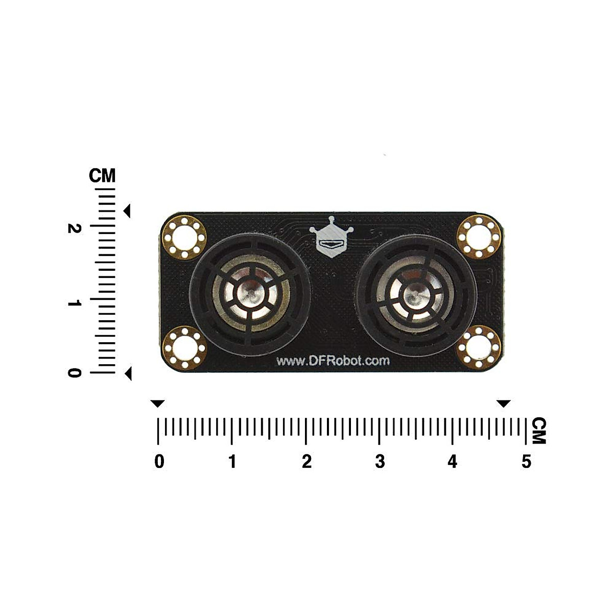 Gravity: I2C URM09 Ultrasonic Sensor - Distance Measurement Sensor Module Compatible with Arduino, Raspberry pi - Range 150cm 300cm 500cm