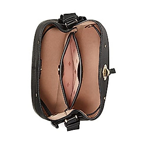 Kate Spade New York Marti Small Convertible Drawstring Bucket Bag (Black)