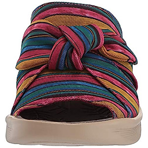 BZees womens Smile Slingbacks Sandal, Raspberry, 10 US