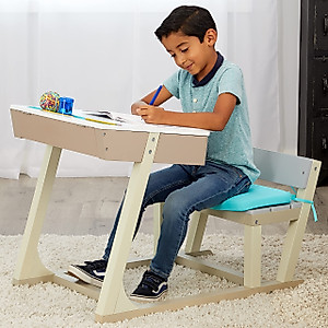 Little Tikes Great Ideas Desk, Wooden Desk for Kids Ages 3-8