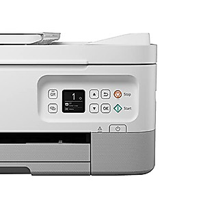 Canon PIXMA TR7020a All-in-One Wireless Color Inkjet Printer, with Duplex Printing, Mobile Printing, and Auto Document Feeder, White