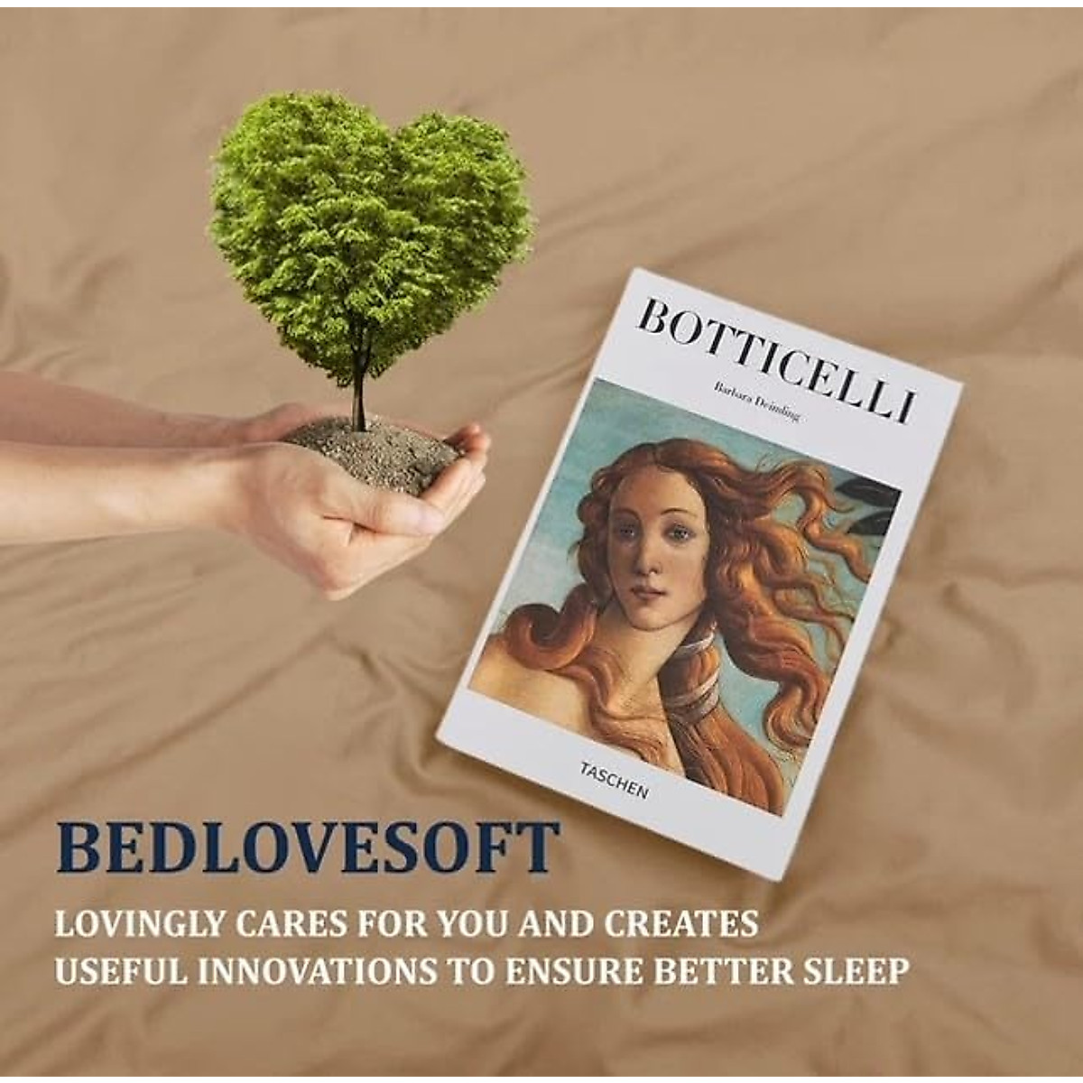 Bedlovesoft 100% Cotton Double Bed Linen 5 Pcs Twin Size | 4 Pillowcases Satin Duvet Cover Linen - Embroidery | Ultra Soft Breathable and Shrink Free - Grey, White Bedding