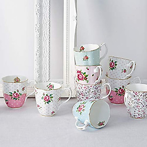 Royal Albert Polka Rose Vintage Mug