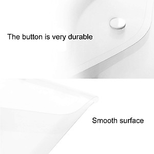 40pcs Poly Envelope, Clear Plastic Waterproof Envelope Folder with Button Closure, US Letter / A4 Size - GTLZLZ