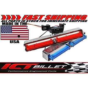 ICT Billet LS Gen 3 ECM Engine Computer Powertrain Control Module Bench Reader Diagnostic Tuning Tool Harness LS1 LM7 LR4 LQ4 LS6 L59 LQ9 LM4 0411 Blue Red OBD2 OBDII ECU PCM WT10030