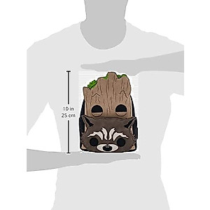 Pop! By Loungefly Marvel Groot and Rocket Mini Backpack Standard